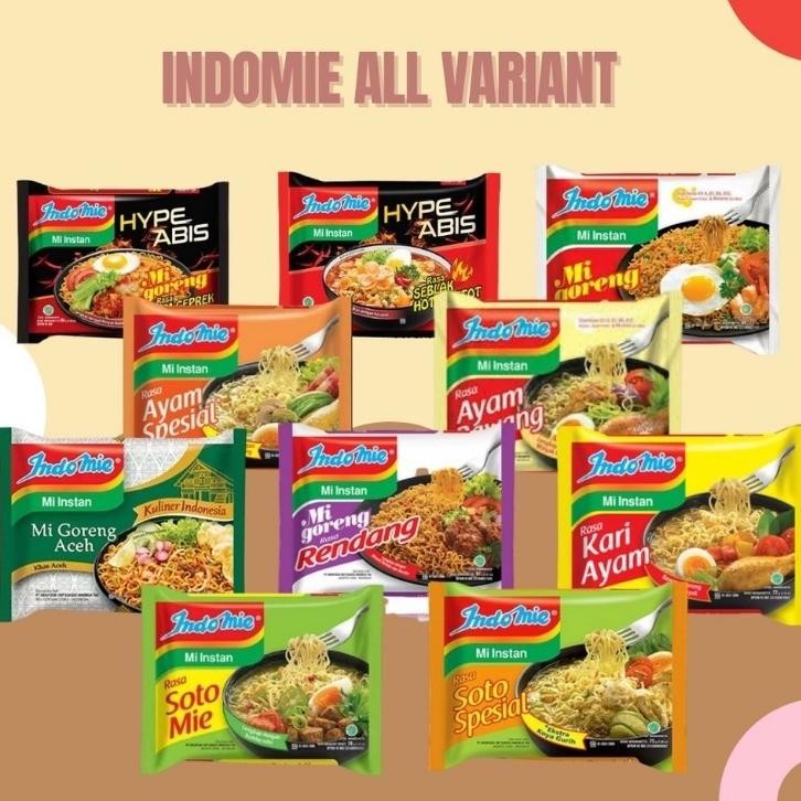 Jual INDOMIE GORENG KUAH AYAM RENDANG CABE IJO POP GEPREK BAWANG KARI ...