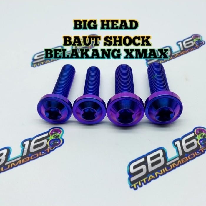 Jual BAUT TITANIUM SHOCK XMAX Original | Shopee Indonesia