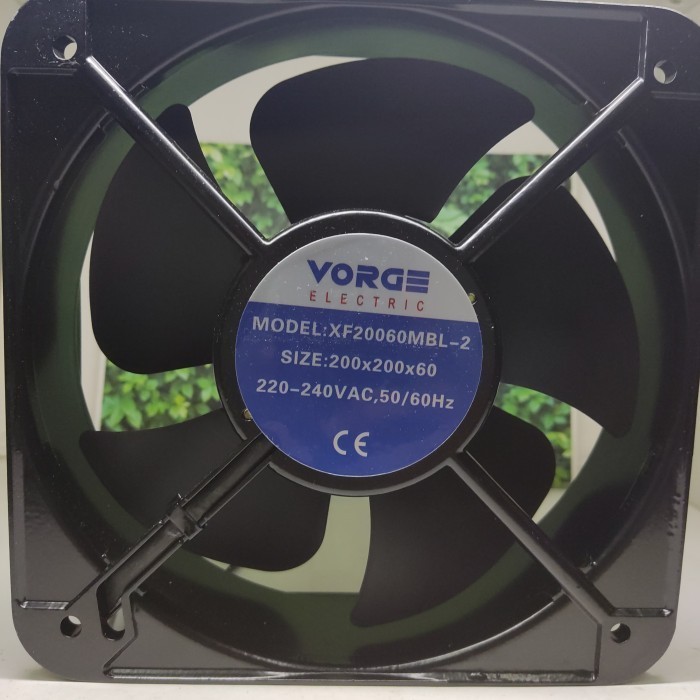 Jual axial blower fan 8" inch merk FORT XF20060MBL-2 - Hitam | Shopee ...