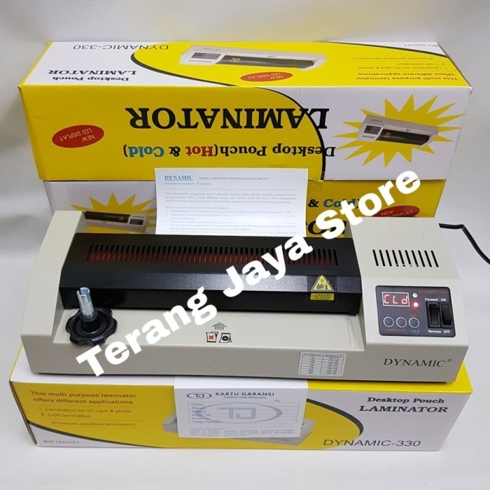 Jual Mesin Laminating Dynamic 330 Mesin Laminating Dynamic-330 Led ...