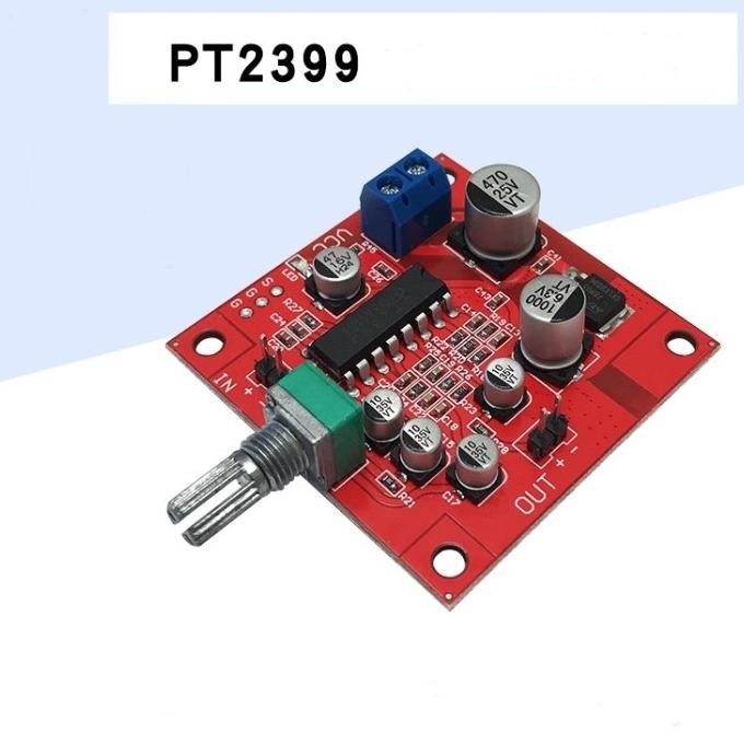 Jual kit reverb PT2399 audio kit echo reverb 12V mic microphone eco ...