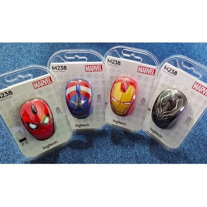 Jual NEW Logitech M238 Marvel Collection Wireless Mouse | Shopee Indonesia