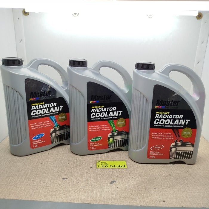 Jual Radiator Coolant Master 4 Liter Warna Merah | Shopee Indonesia