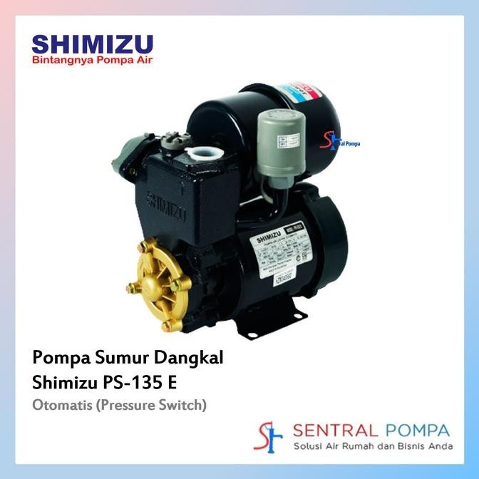 Jual POMPA SUMUR DANGKAL GALI SUMUR BOR PENDORONG 125 WATT SHIMIZU ...