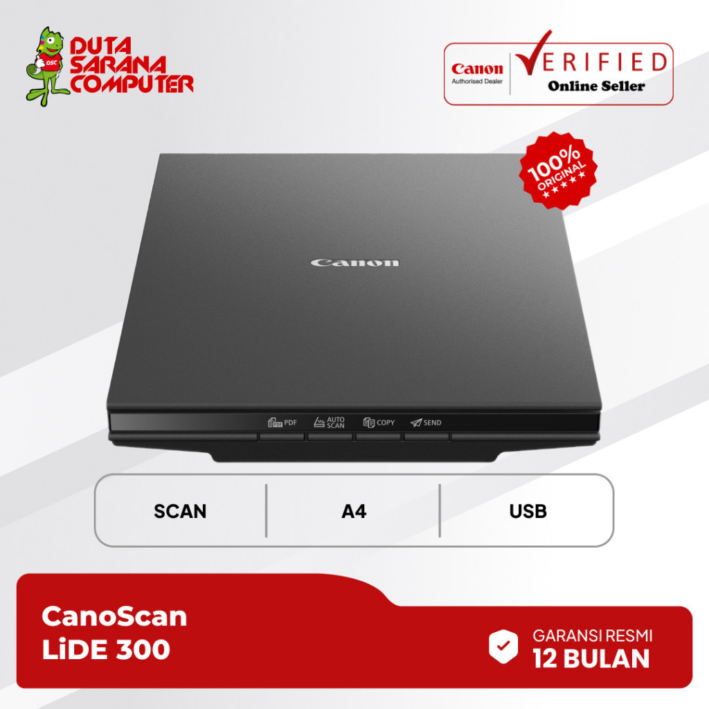 Jual CANON LIDE 300 DOCUMENT SCANNER | Shopee Indonesia