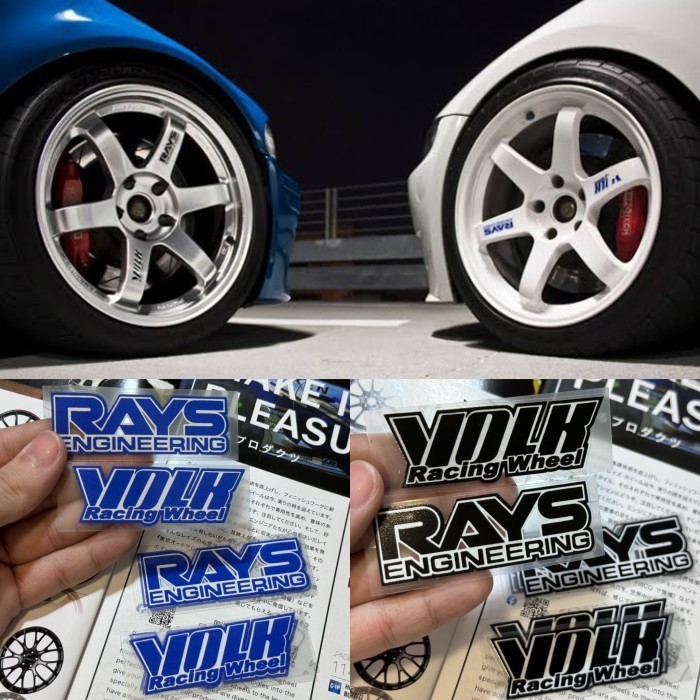 Jual NEW SERIES TE37 VOLK RAYS STICKER COPY1:1 ORIGINAL ORIGINAL ...