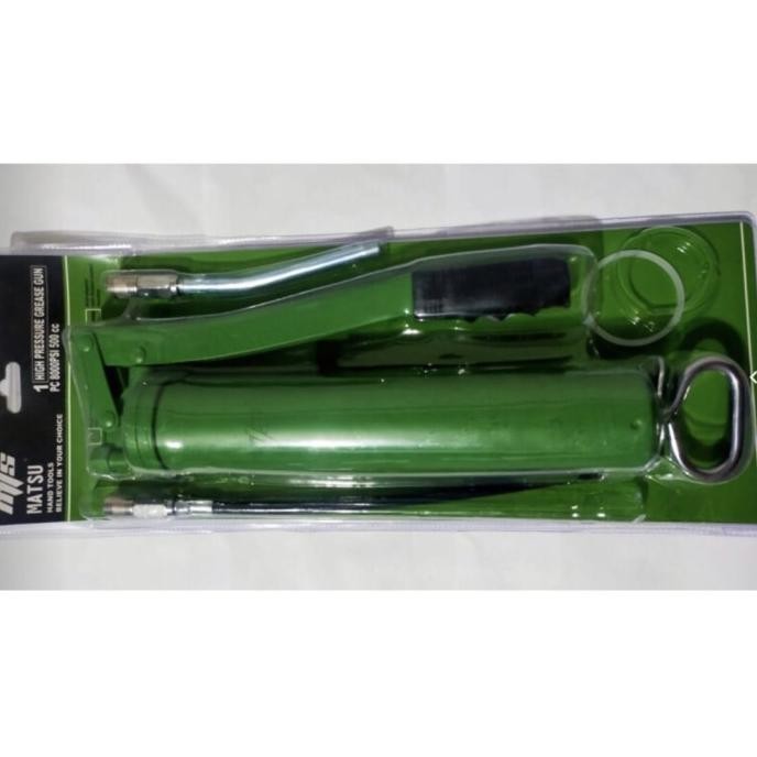 Jual MATSU pompa pispot minyak gemuk 500cc GREASE PUMP GREASE GUN POT ...