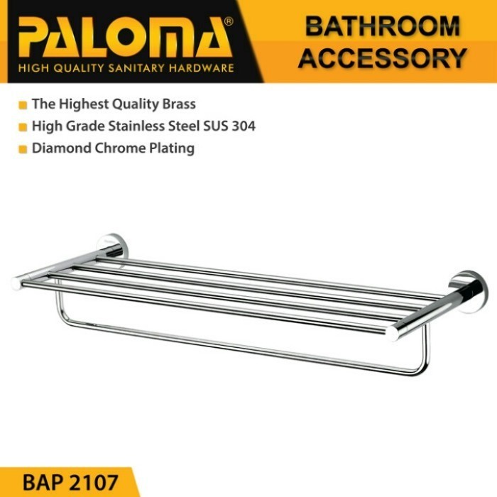 Jual Gantungan Handuk Baju PALOMA BAP 2107 Hanger Dinding Kamar Mandi ...