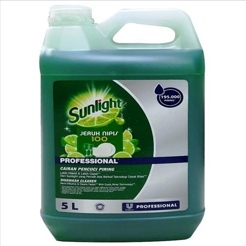 Jual S51808 PENCUCI PIRING SUNLIGHT LIME 4500ML JERIGEN MAJU BERSAMA ...