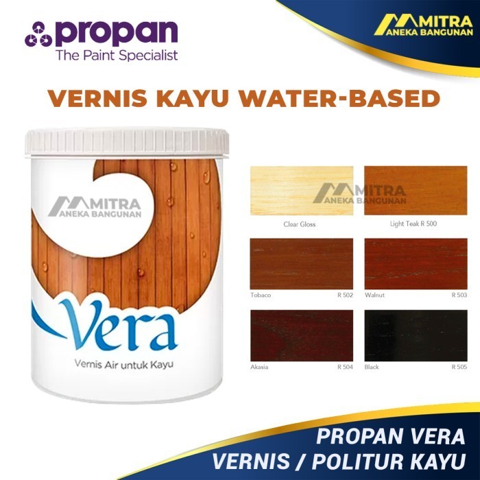 Jual Produk PERNIS KAYU PROPAN VERA WOOD STAIN PROPAN PLITUR PROPAN CAT ...