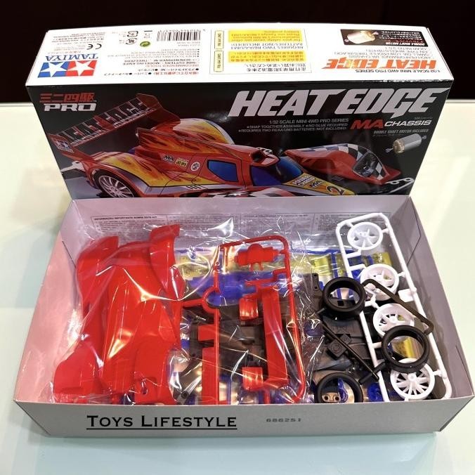 Jual Mainan Rakit Mobil Tamiya Mini 4WD - Heat Edge (ORIGINAL) | Shopee ...