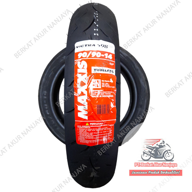 Jual Maxxis Victra 90/90-14 Ban Depan Lexi Ban Motor Matic Dual ...