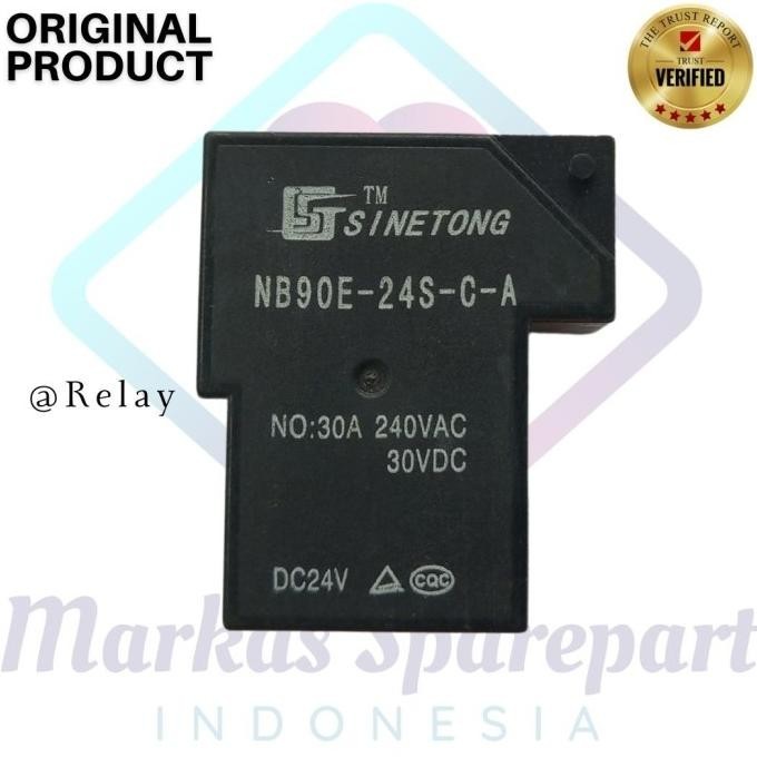 Jual Relay 30A 240Vac Nb90E 24S C A Sinetong Original | Komponen ...