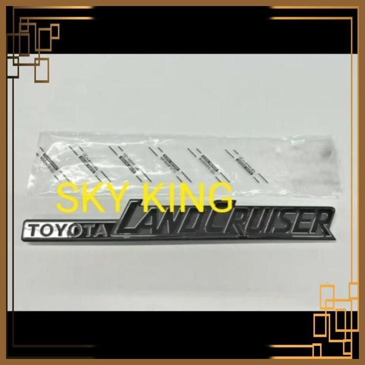 Jual [SKY] EMBLEM SYMBOL SIMBOL LOGO SIDE FENDER TULISAN LAND CRUISER ...