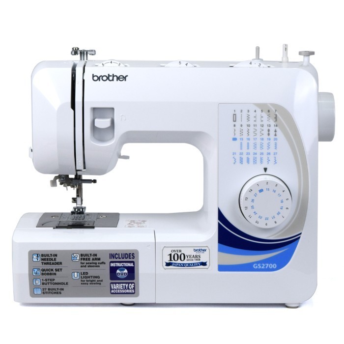 Jual Mesin Jahit Brother Gs 2700 Portable Multifungsi | Shopee Indonesia