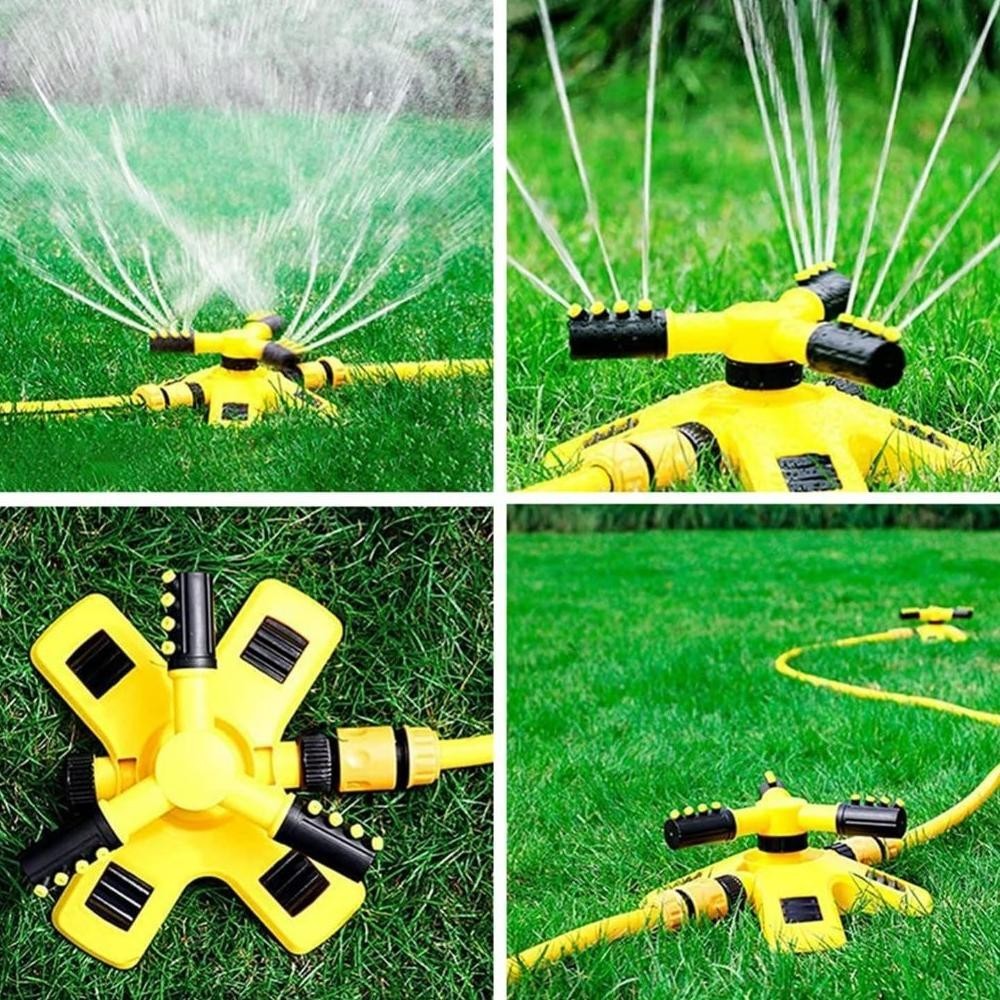 Jual hj-77 Penyiram Tanaman Otomatis Putar 360 Derajat 3 Sprinkler ...
