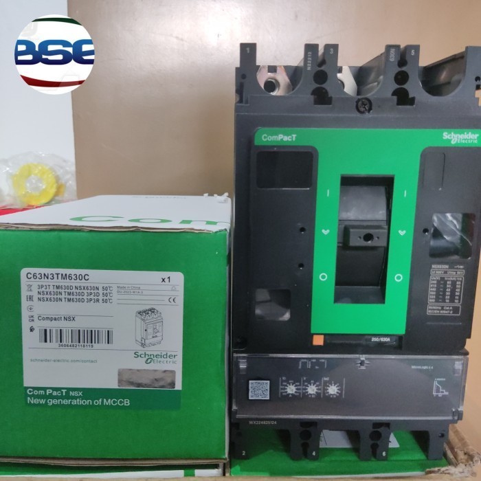 Jual Produk Promo MCCB schneider NSX630N 3P 630A 50kA LV432893 Murah ...