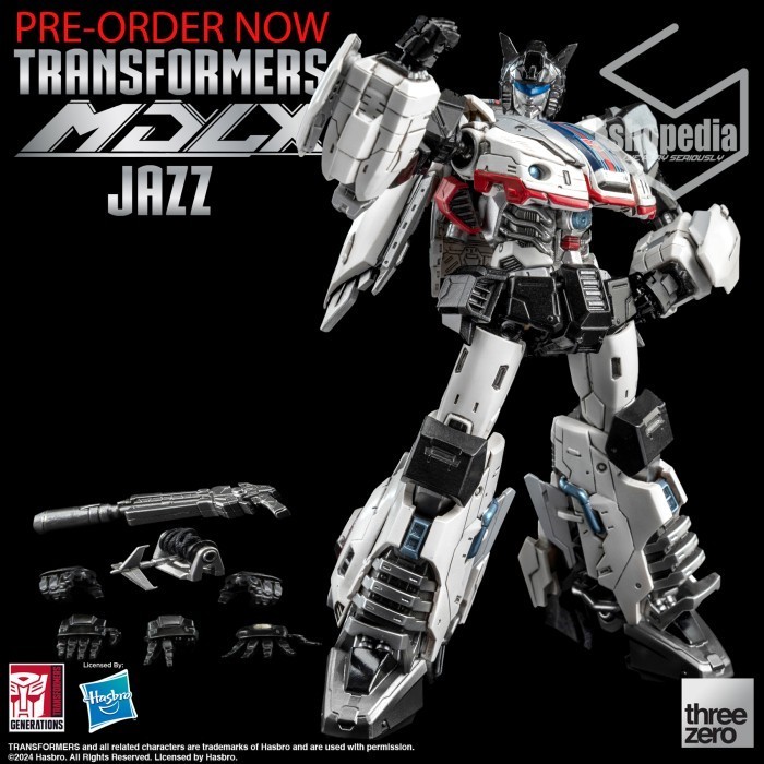 Jual Threezero MDLX Jazz Transformers G1 Toys Robot Scale with Studio ...