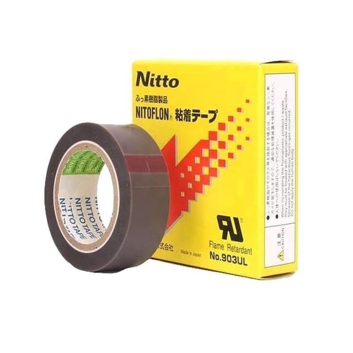 Jual ISOLASI TAHAN PANAS NITTO 903UL 903 UL NITTOFLON TEFLON TAPE 13MM ...