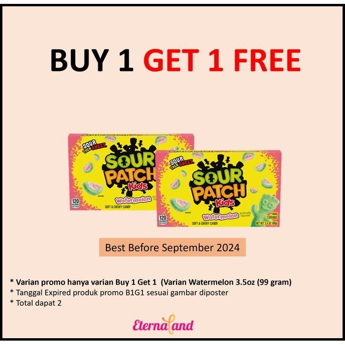 Jual Sour Patch Box Candy - Permen Sour Patch | Shopee Indonesia