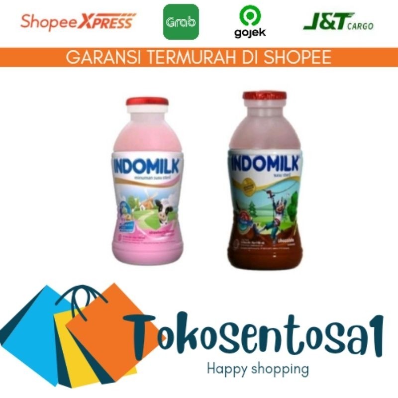 Jual SUSU INDOMILK KID BOTOL / 1 DUS ISI 24 BOTOL | Shopee Indonesia