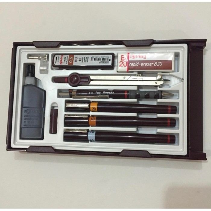 Jual ROTRING ISOGRAPH COL SET 02/04/06 | Shopee Indonesia