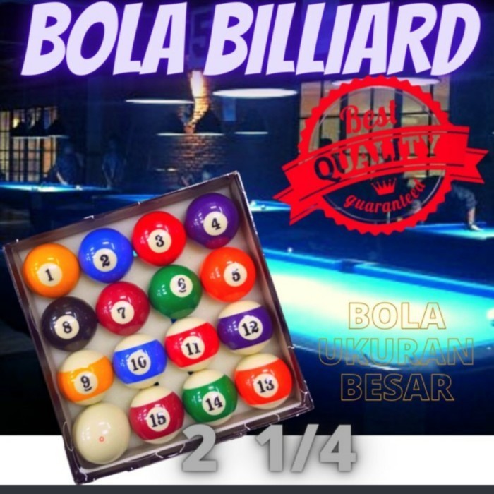Jual Bola Billiard Pool Ball Game Meja Bola Billyard Bola Ukuran Besar ...