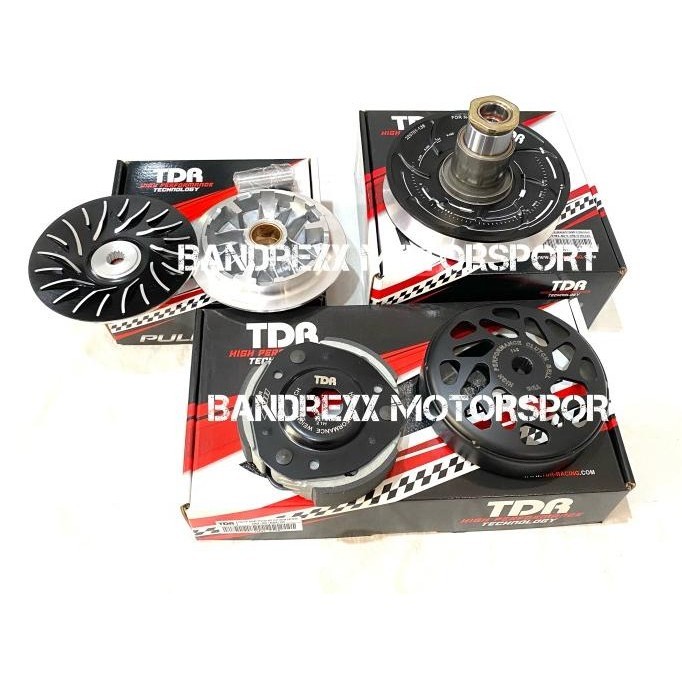 Jual Clutch Set+Pulley Tdr+Secondary Sliding Sheave Tdr For Aerox 155 ...