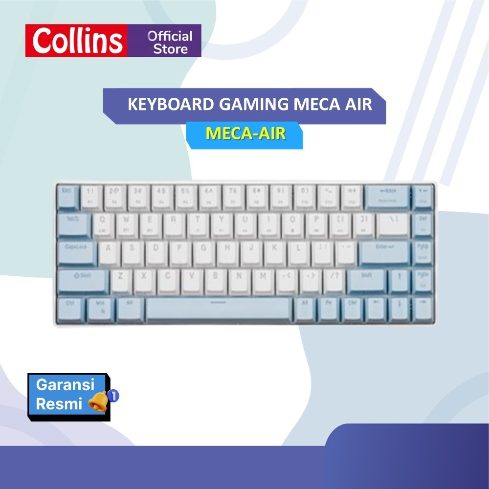 Jual KEYBOARD GAMING DIGITAL ALLIANCE 65% WIRELESS MECHANICAL MECA AIR ...