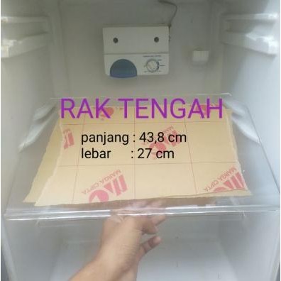 Jual RAK KULKAS LEMARI ES TOSHIBA GLACIO 1 PINTU CUSTOM | Shopee Indonesia