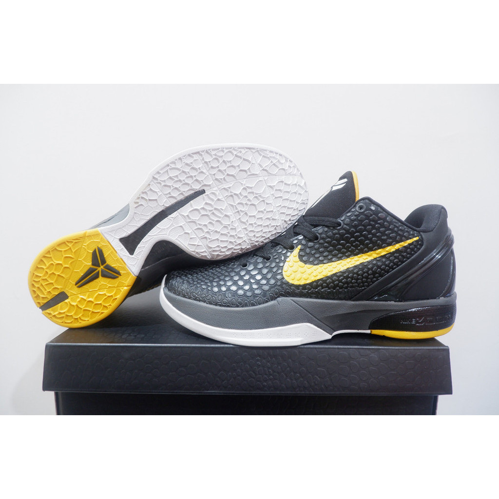 Jual SEPATU BASKET KOBE 6 PROTRO LOW BLACK DEL SOL | Shopee Indonesia