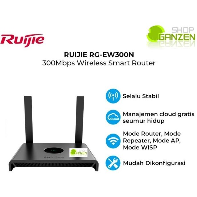Jual RUIJIE RG-EW300N 300MBPS WIRELESS SMART ROUTER 2807T | Shopee ...
