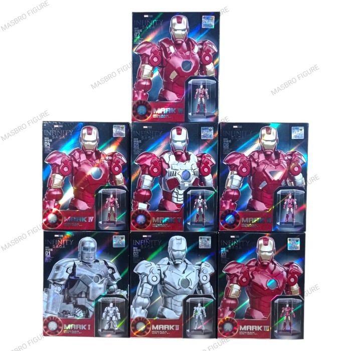 Jual Action Figure Iron Man The Infinity Saga Iron Man Model Kit ...