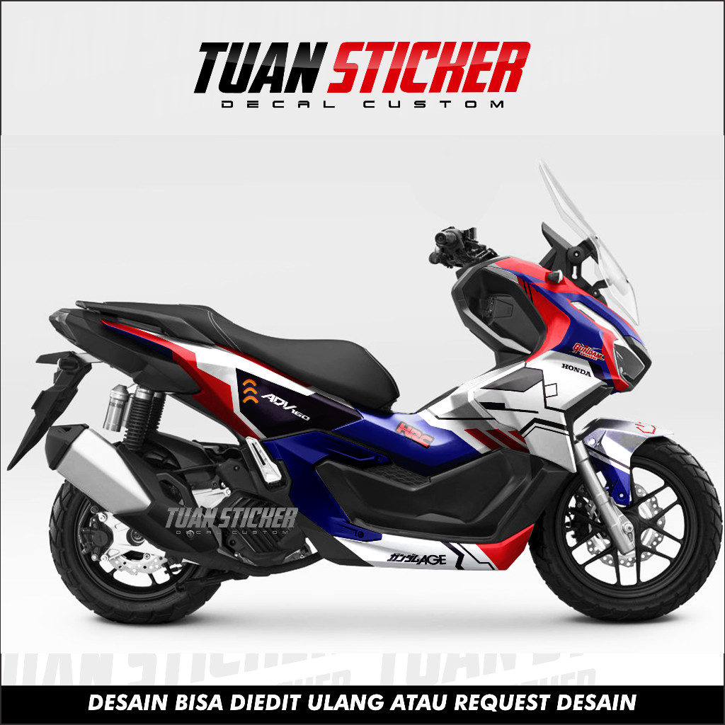 Jual Sticker Decal ADV 160 Dekal Stiker Adv 160 New Full Body Custom ...