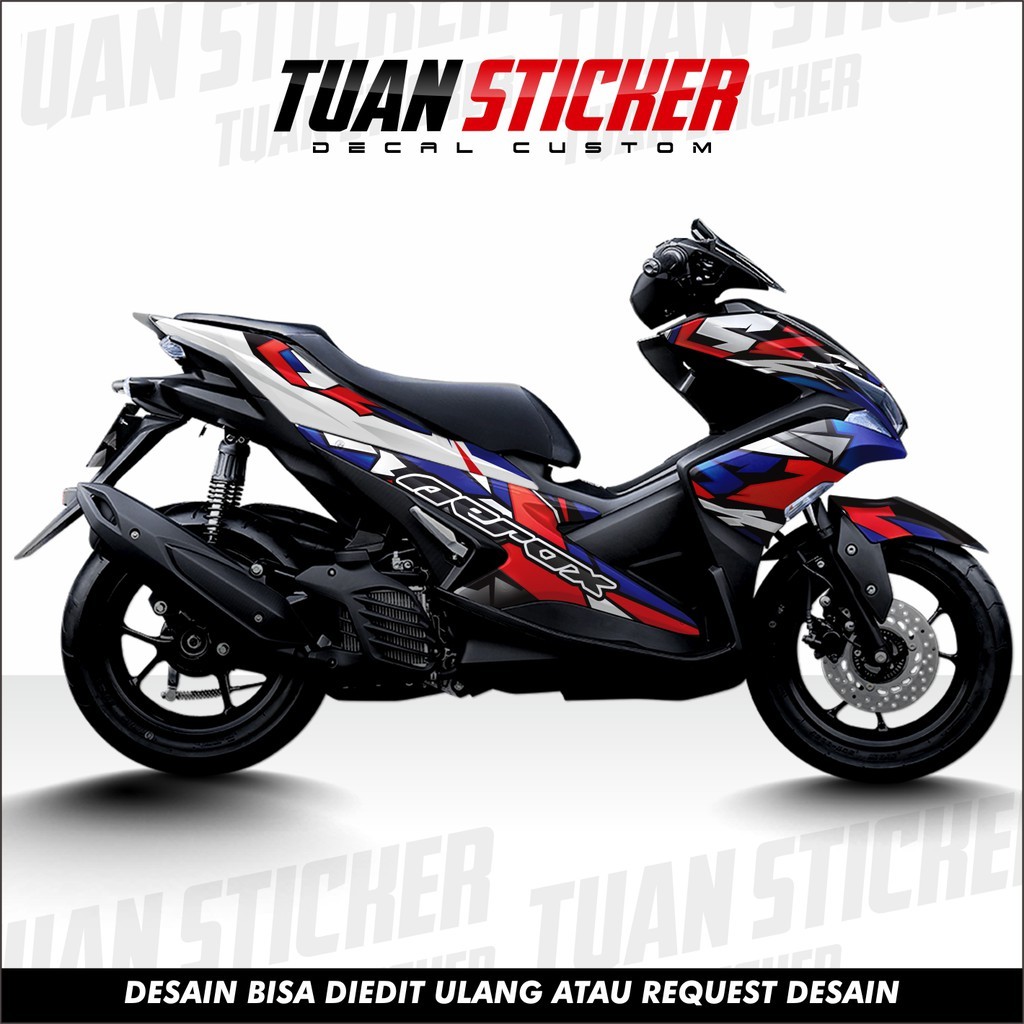 Jual Stiker aerox Striping Decal Aerox 155 full body sticker aerox 155 ...