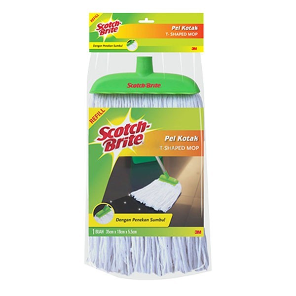 Jual SCOTCH BRITE T-SHAPED MOP REFILL ID-69112699 | Shopee Indonesia