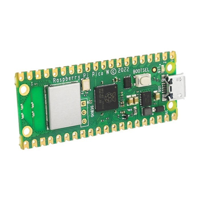 Jual GOSEND! OPTION-1 : RASPBERRY PI PICO W + PIN HEADER + USB CABLE ...