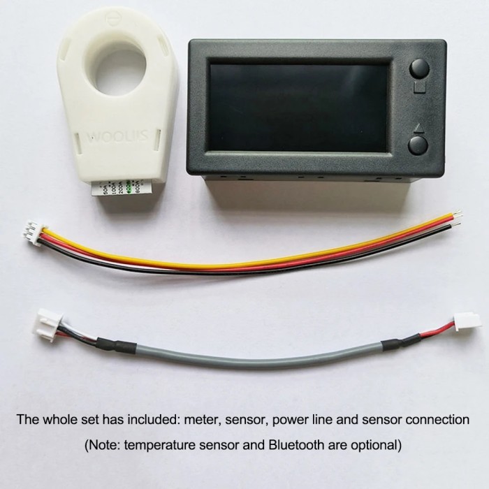 Jual BEBAS ONGKIR! 300V 200A DC DIGITAL POWER METER HALL SENSOR - WH AH ...