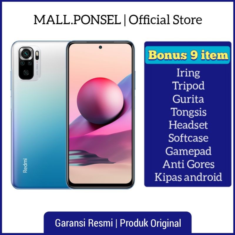 Jual Xiaomi Redmi Note 10s Ram 6GB/64GB+ 6GB/128GB+ 8GB/128GB Garansi Resmi Xiaomi 1 Tahun ...