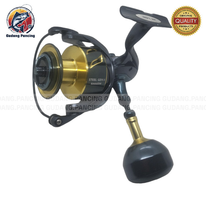 Jual Reel Spinning Jigmen Steel Sw Generasi 2 Ukuran 2000 3000 6000 ...
