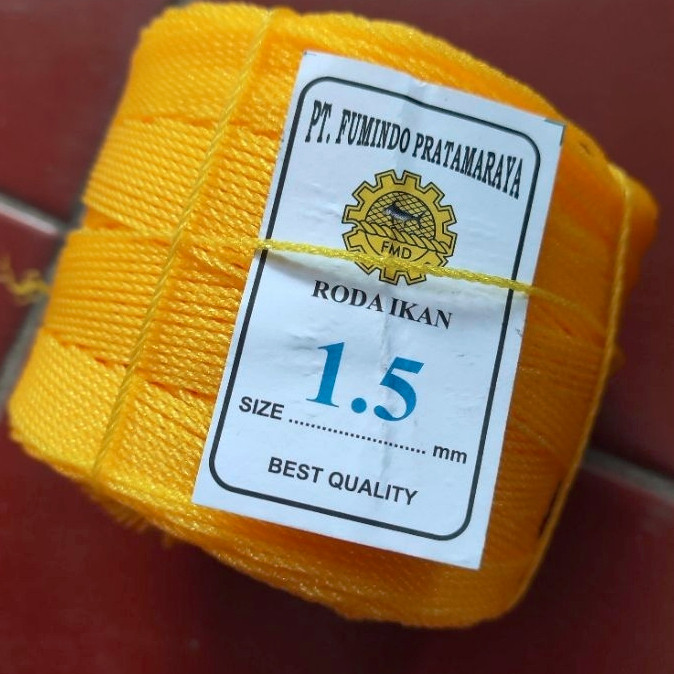Jual Tali Tambang kecil 1,5 mm RODA IKAN / FUMINDO (FO) 150 METER | Shopee Indonesia