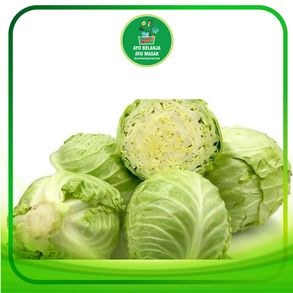 Jual KOL / KUBIS Potong (Ecopack) per 250 gram | Shopee Indonesia