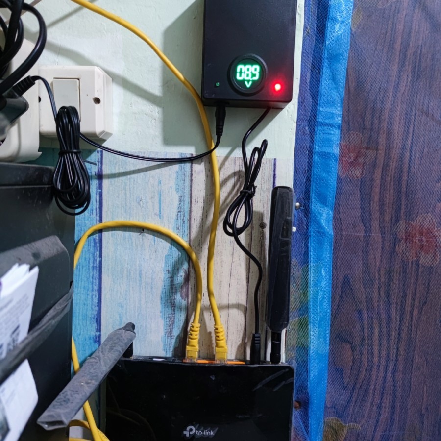 Jual Modul Ups 12V 9V Dengan Baterai 18650 / Pcb Modul Ups 12 Volt 9 ...