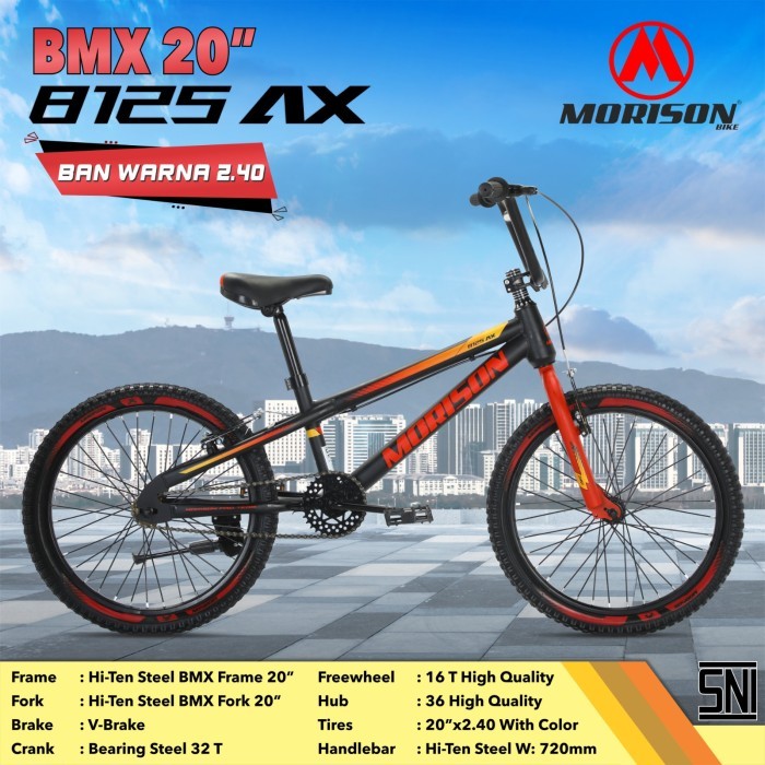 Jual Sepeda Bmx Pria Ukuran 20 " Merek Jet Force Oversized Stem ...