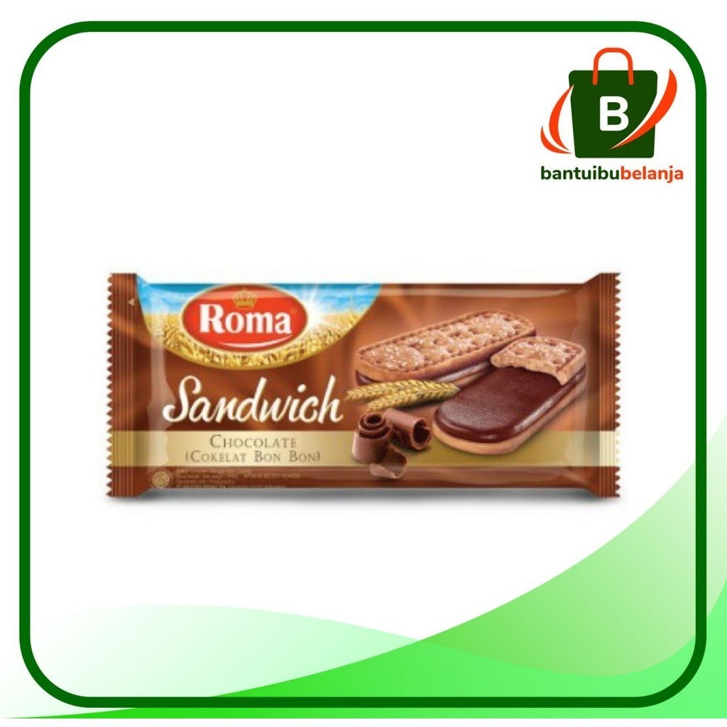 Jual Roma Sandwich Chocolate 200 gram | Shopee Indonesia