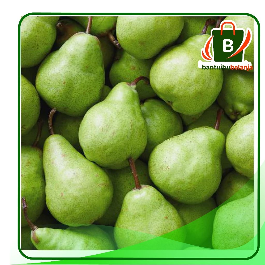Jual Buah Pear Packam / Pir Hijau per kg Buah Segar Bantu Ibu | Shopee ...