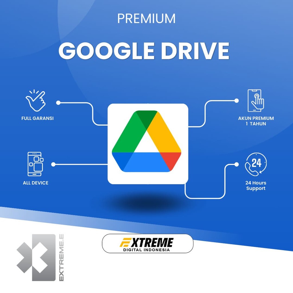 Jual Google Drive Private Unlimited Storage 1 Tahun Permanen (Bisa ...
