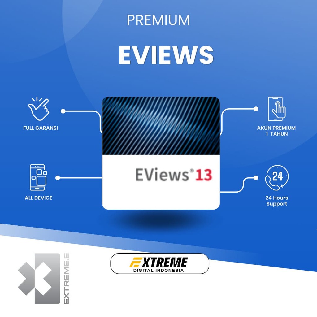 Jual Eviews 13 Premium 1 Tahun Full Garansi (Proses Tercepat Buka 24 ...