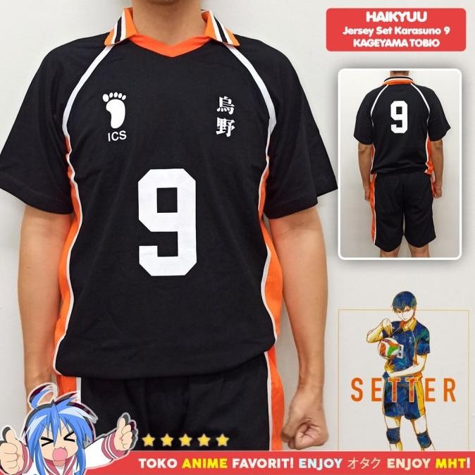 Jual Haikyuu Karasuno Jersey No. 9 | Shopee Indonesia