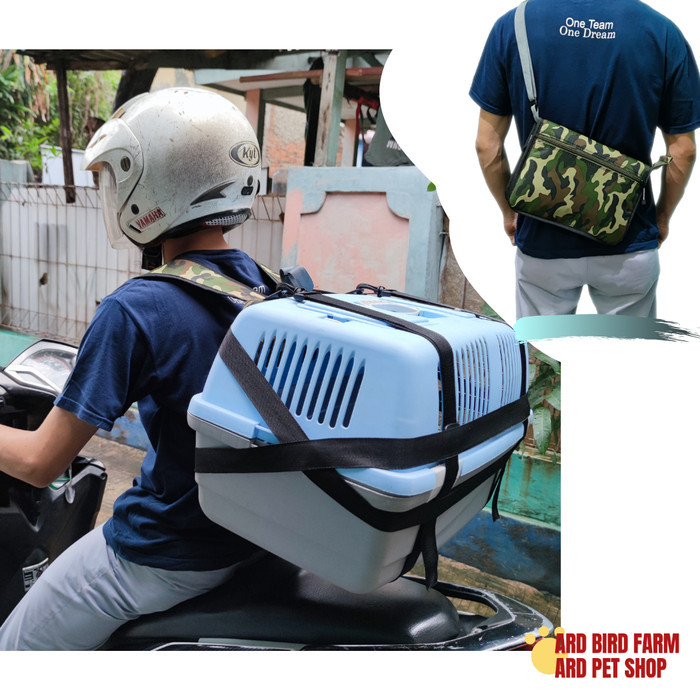 Jual Pet Cargo Ransel Keranjang Rio Tas Kucing Tas Anjing Musang Tas ...